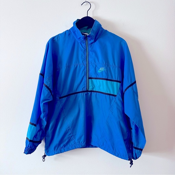 Nike | Jackets & Coats | Vintage 8s 90s Nike Nylon Pullover Jacket ...